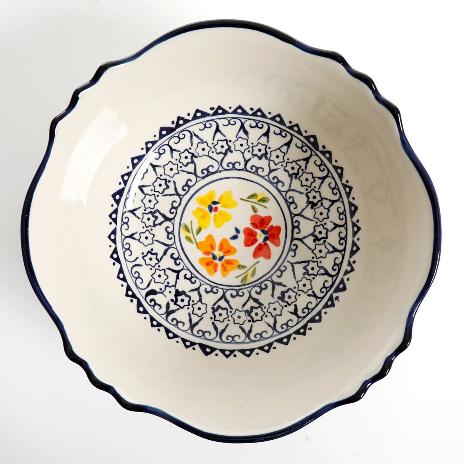 Bungalow Rose Eudell 40 fl oz. 2 Piece Serving Bowl Set & Reviews ...