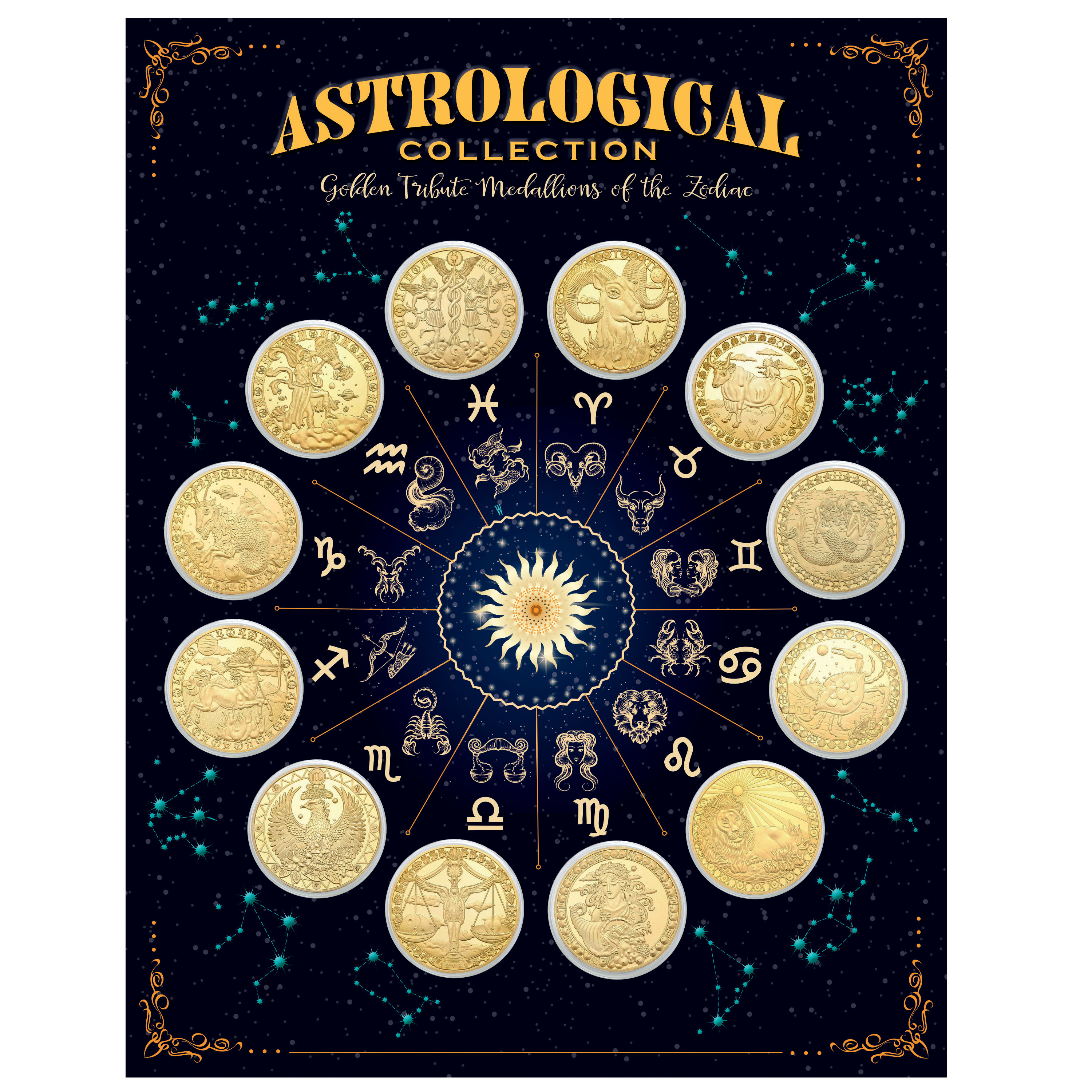 Bungalow Rose Astrological Medallions of the Zodiac | Wayfair