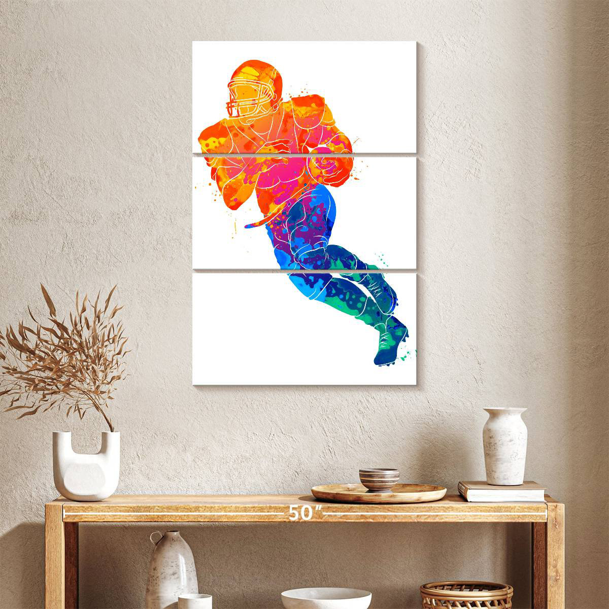 Ebern Designs Sireci Football Color Jock | Wayfair