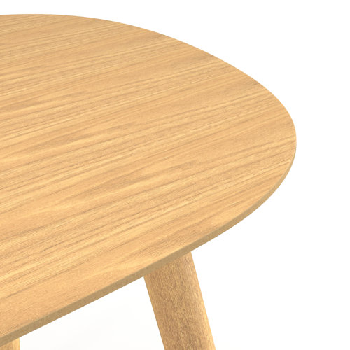 AllModern Bray Oval Solid Wood Base Dining Table & Reviews | Wayfair