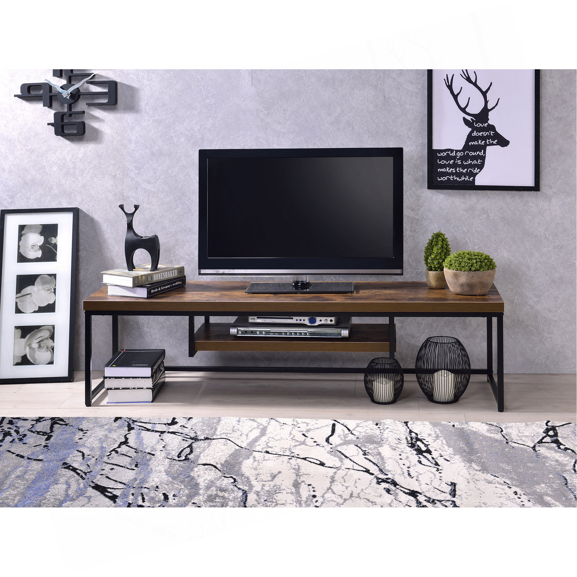 Mr Hua Sturdy And Stylish TV Stand For Modern Entertainment Spaces ...