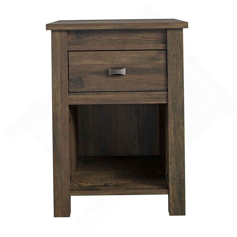 Ophelia & Co. Farmington Nightstand, Rustic - Wayfair Canada