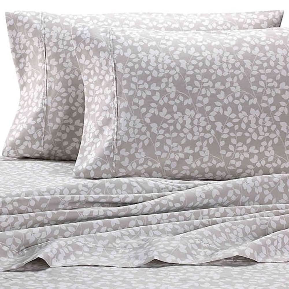 Tranquil Nights Ensemble de draps en satin 100 % coton d'une contexture ...