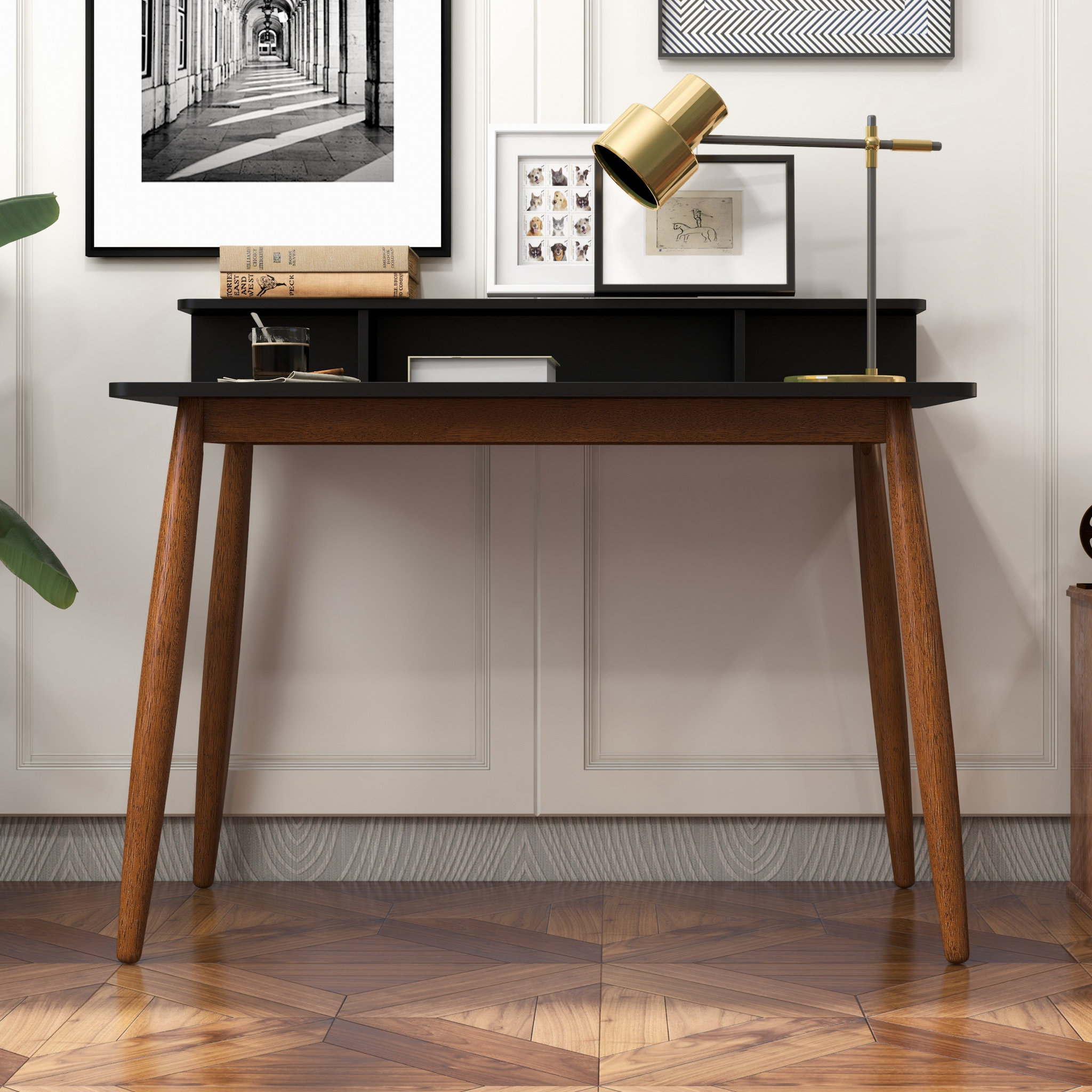 Wade Logan Bryhanna Solid Wood Desk & Reviews - Wayfair Canada