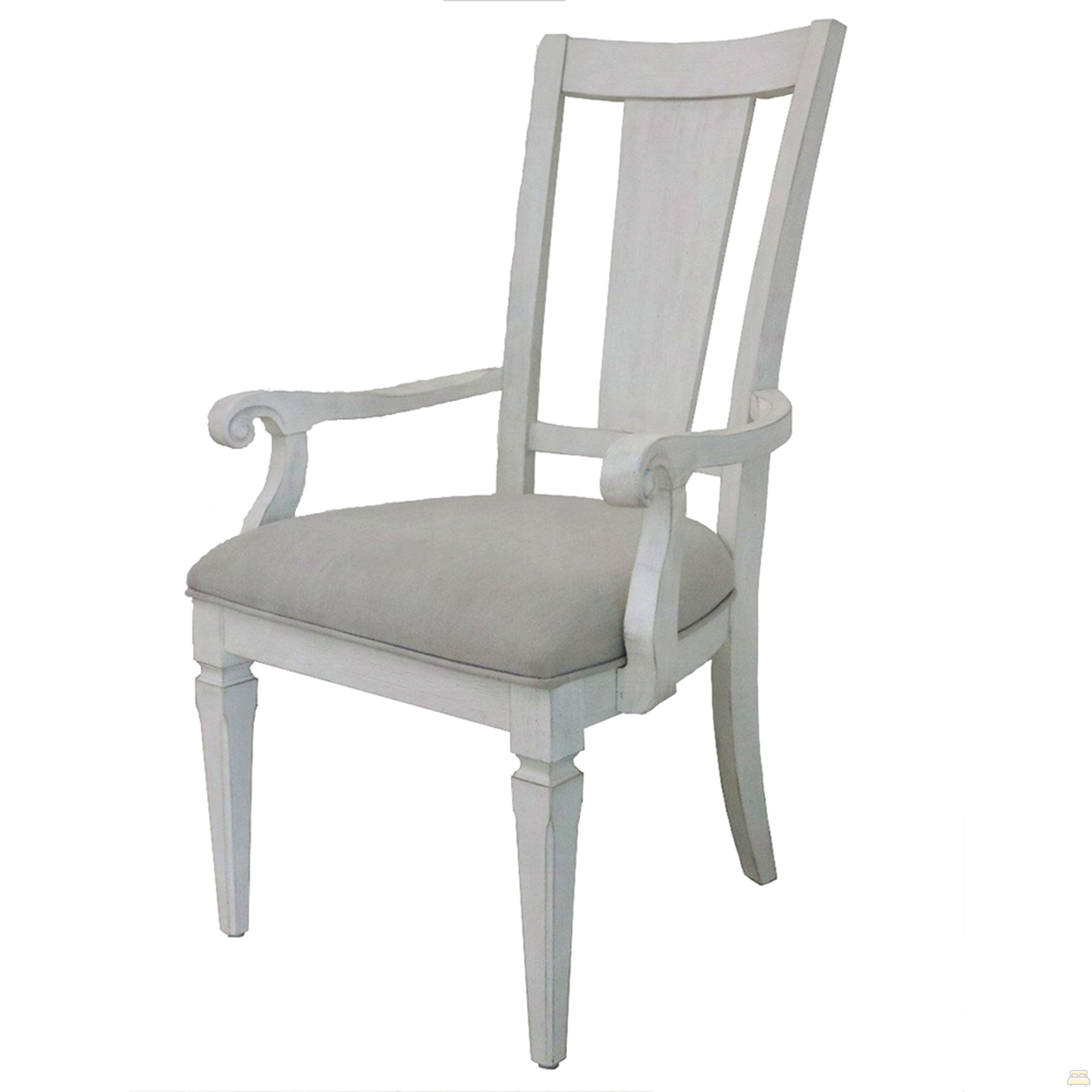 Latitude Run® Padded Arm Chair (Set Of 2) | Wayfair
