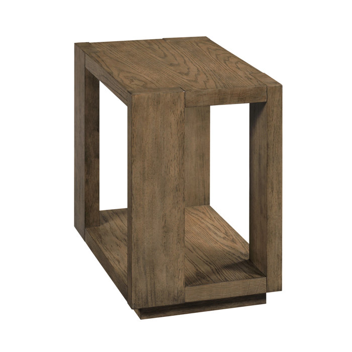 Loon Peak® Block End Table | Wayfair