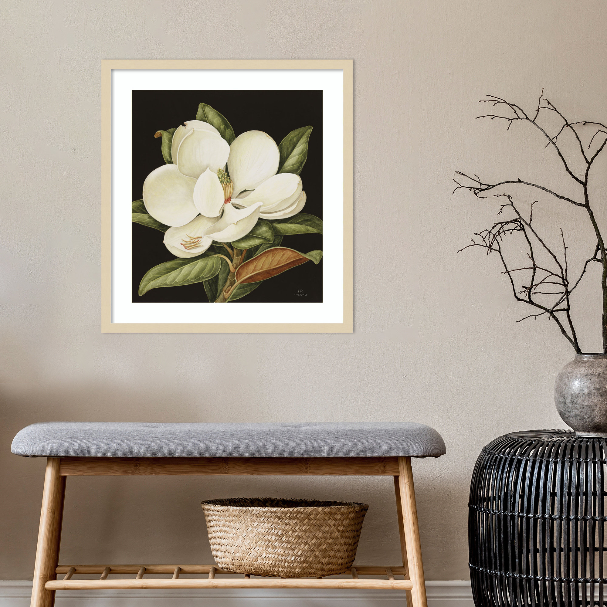 Red Barrel Studio Magnolia Grandiflora 2003 by Jenny Barron - Single ...