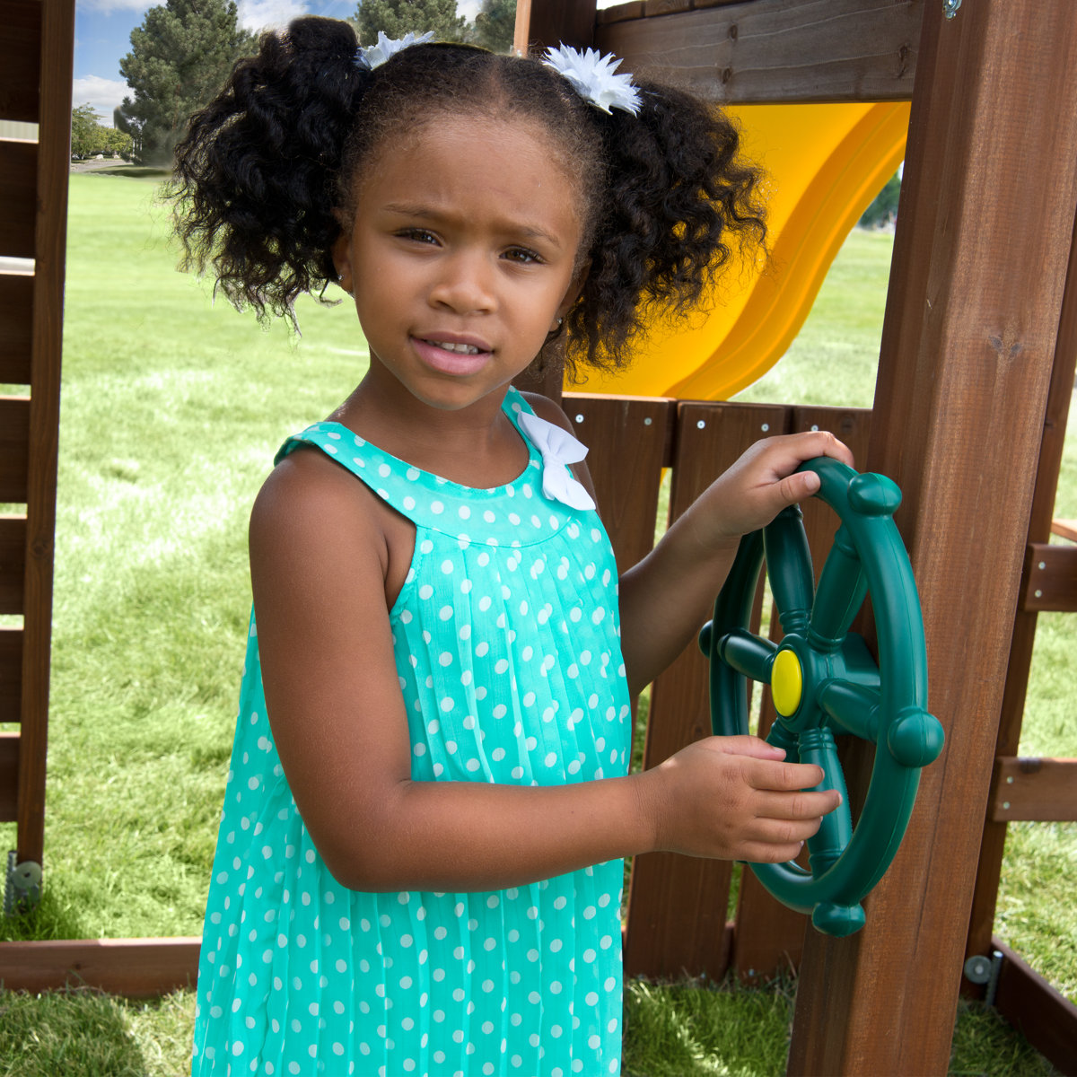 Swing-n-Slide Plastic Swing Set Steering Wheel & Reviews | Wayfair