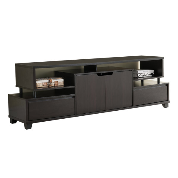 Latitude Run® 70-inch TV Console Entertainment Media Center Stand Flat ...