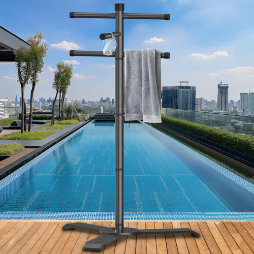 FESITY Pool Towel Rack Outdoor, Heavy Duty Outdoor Towel Rack | Wayfair