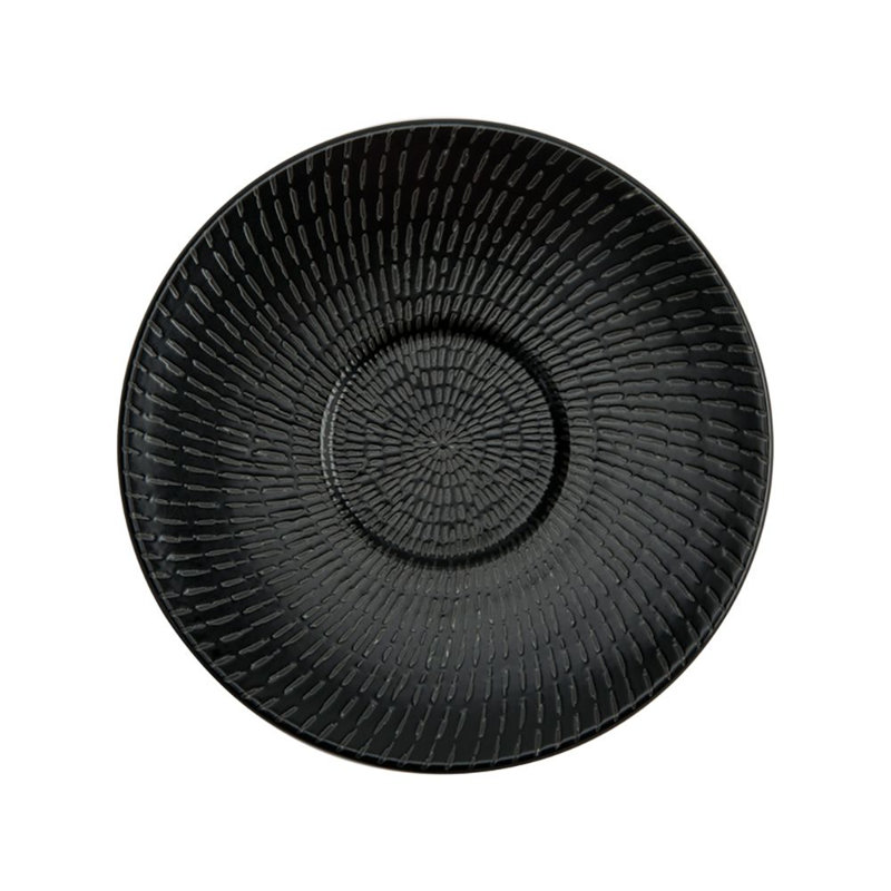 Luzerne Urban Black Saucer 5 7/8 In By Luzerne (Case Of 48) (Porcelain ...
