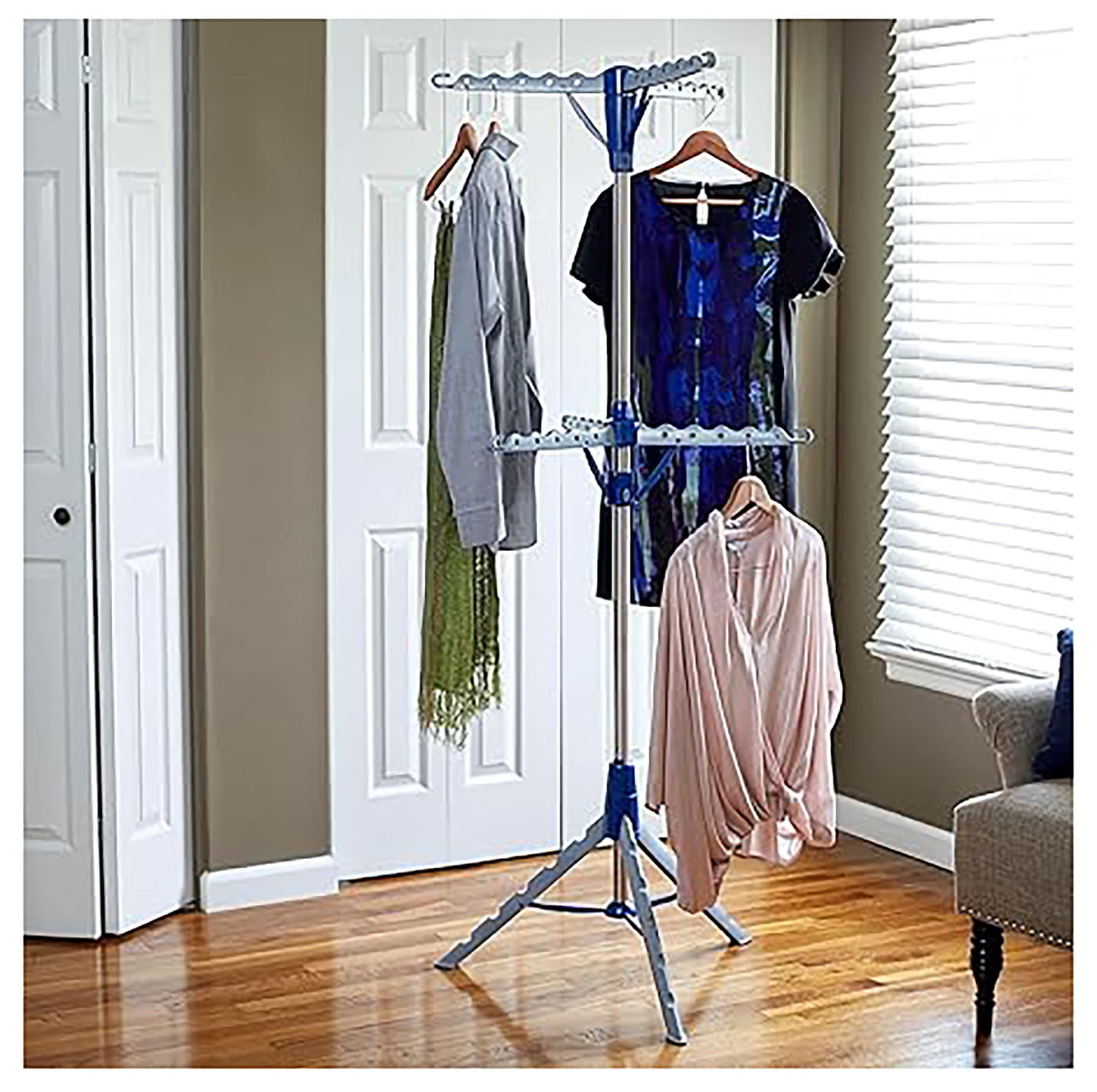 Rebrilliant Steel Foldable Tripod Drying Rack | Wayfair
