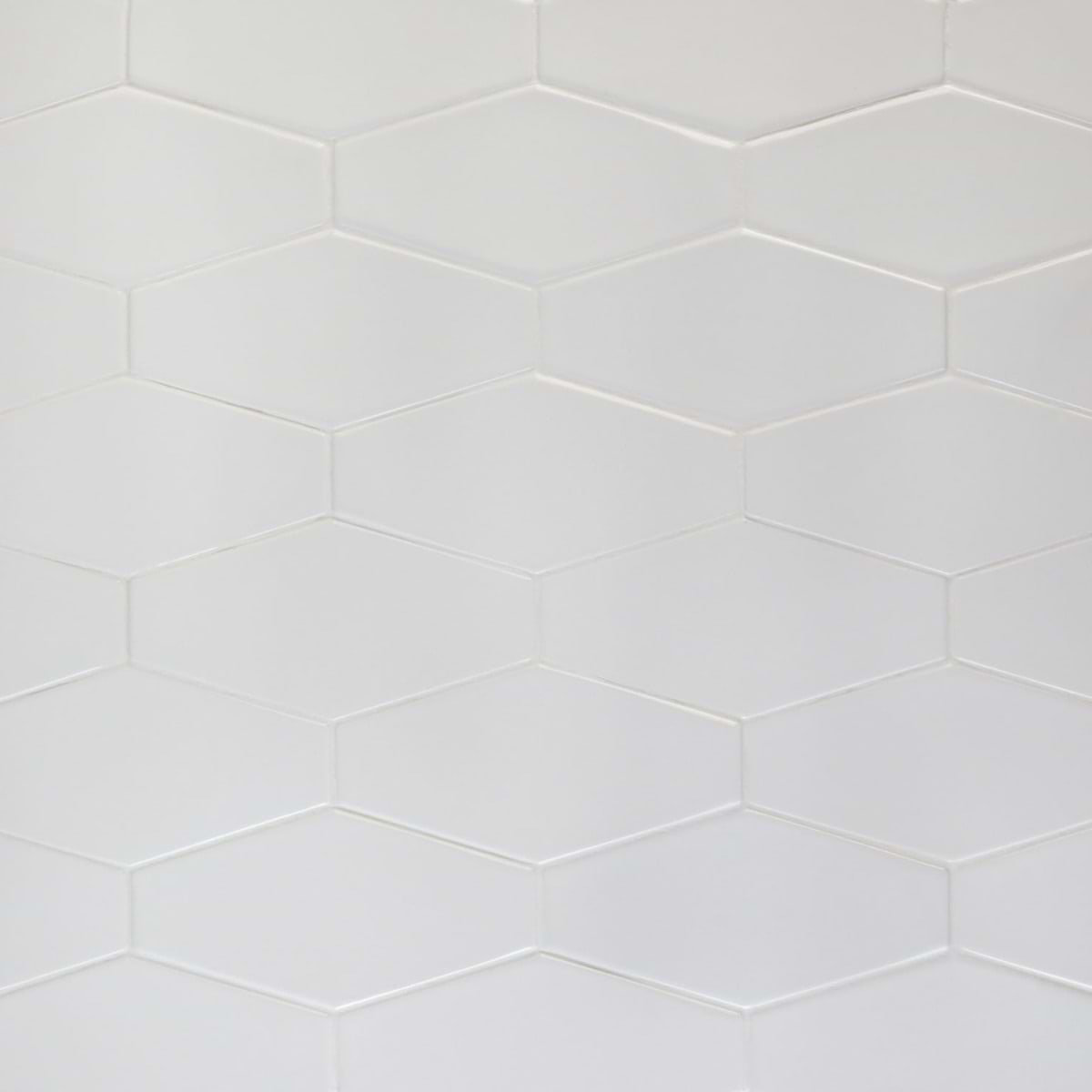 TileBar Manchester 4x8 Hexagon Glossy Ceramic Tile & Reviews | Perigold