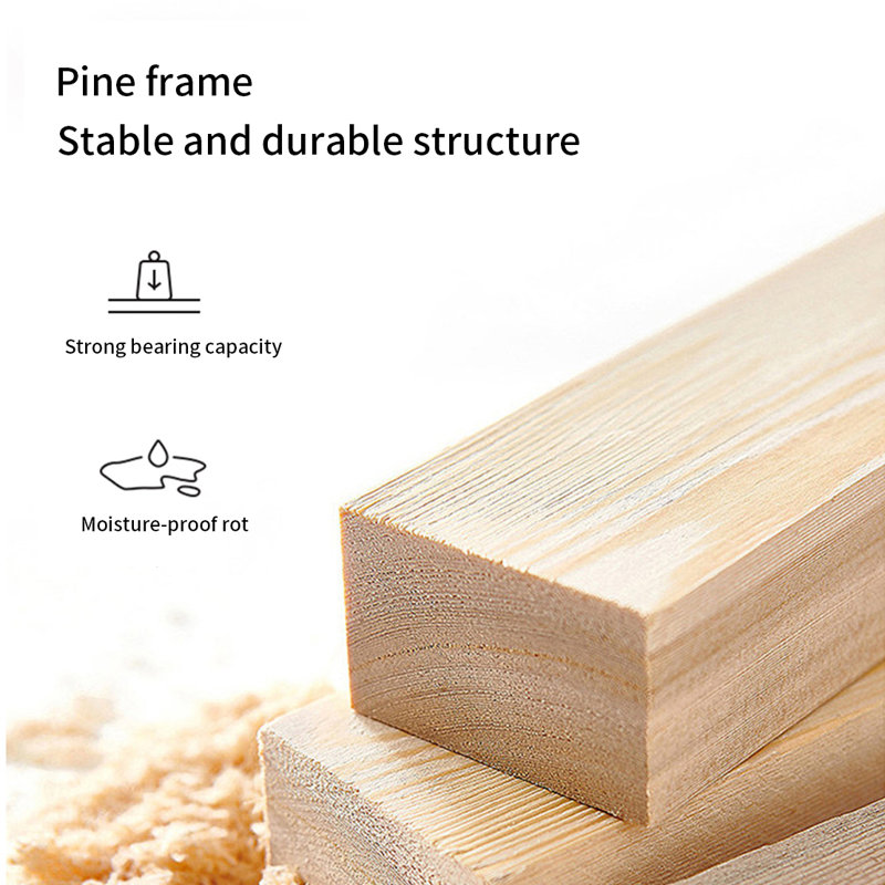 HarmonyFurns Nordic simple solid wood fabric sofa | Wayfair