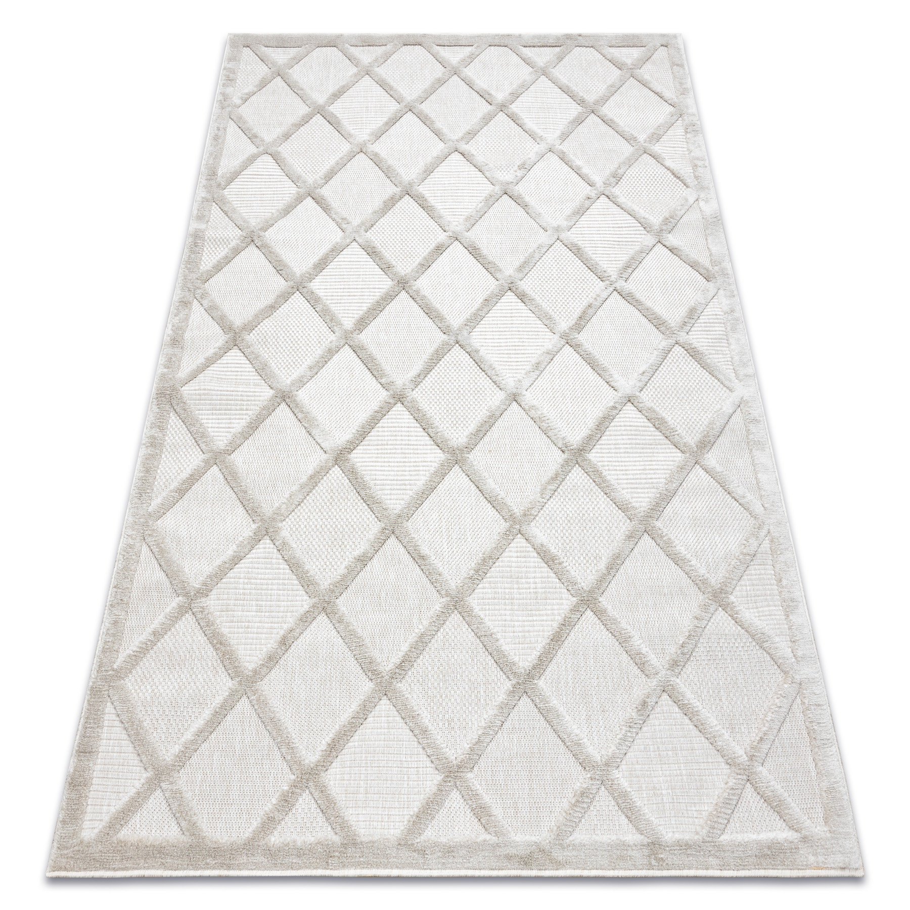 17 Stories Pernick Geometric Machine Woven Area Rug | Wayfair.co.uk