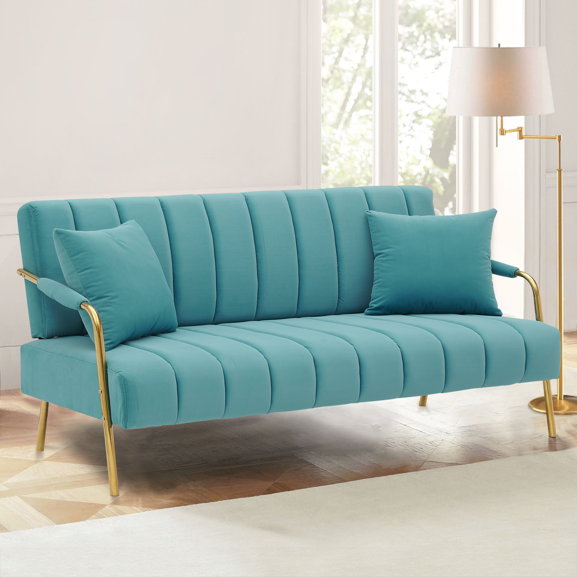 Mercer41 Jayly 60.63'' Upholstered Sofa | Wayfair