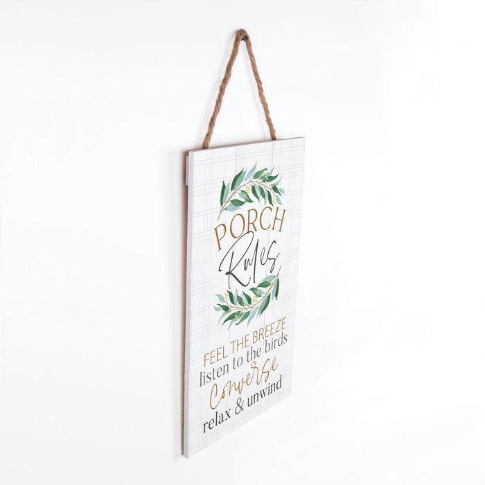 Gracie Oaks Hiya Wood Text & Numbers Wall Decor & Reviews | Wayfair