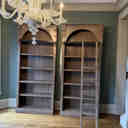 Rosalind Wheeler Camoya 94" H x 80" W Library Bookcase & Reviews | Wayfair