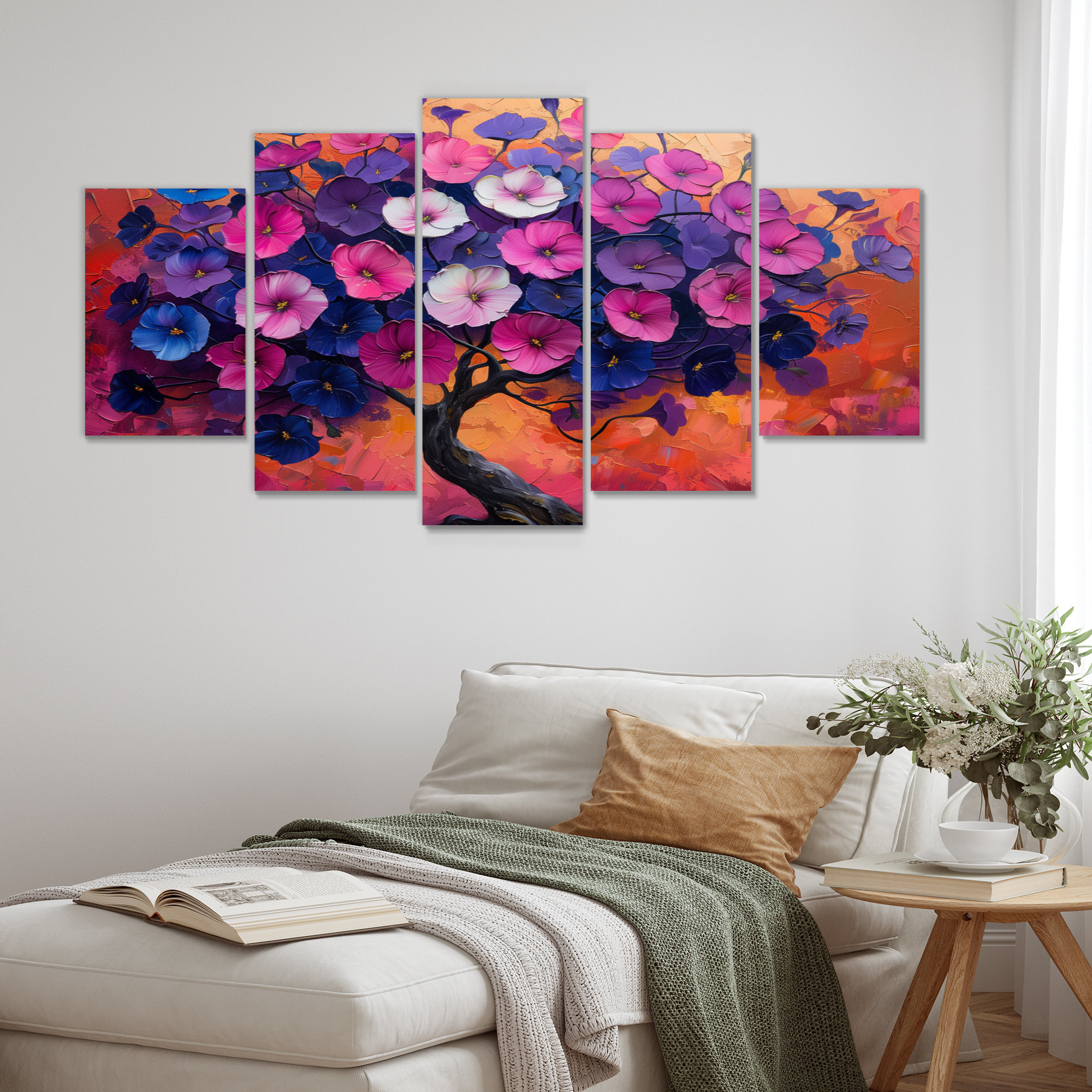 Lark Manor™ Pink White Vibrant Morning Glory Tree II - Morning Glory ...