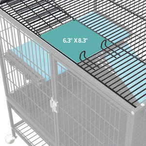 Tucker Murphy Pet™ Crislynn Small Animal Portable Cage with Ramp | Wayfair