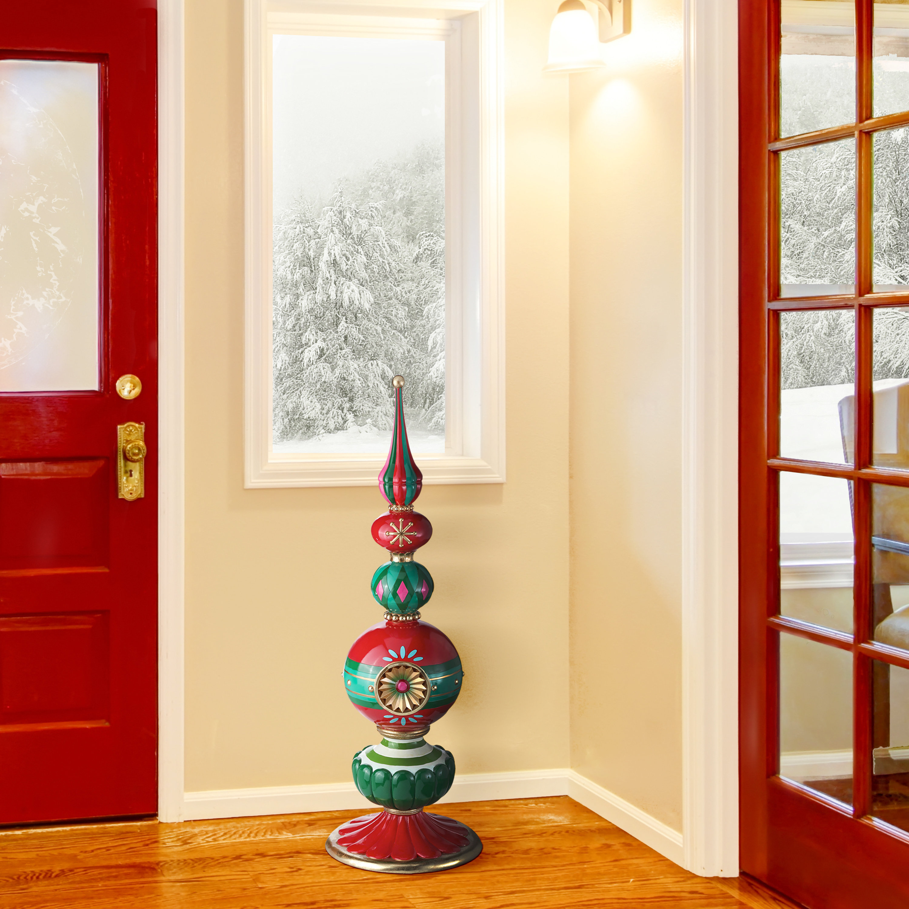 Regency International 49" Resin Reflector Finial | Wayfair