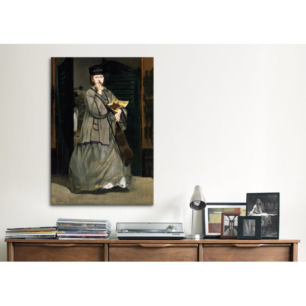 Vault W Artwork Edouard Manet " Street Singer " by Edouard Manet | Wayfair