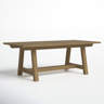 Joss & Main Vienna Extension Teak Outdoor Dining Table | Wayfair