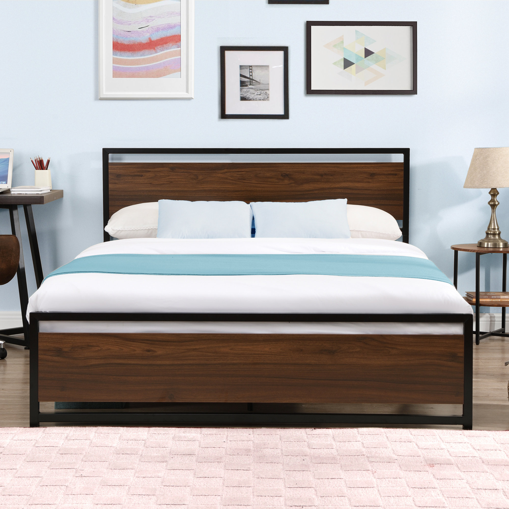 17 Stories Chervil Platform Bed - Wayfair Canada