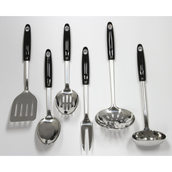 Chef Craft Stainless Steel Assorted Kitchen Utensil Set & Reviews | Wayfair