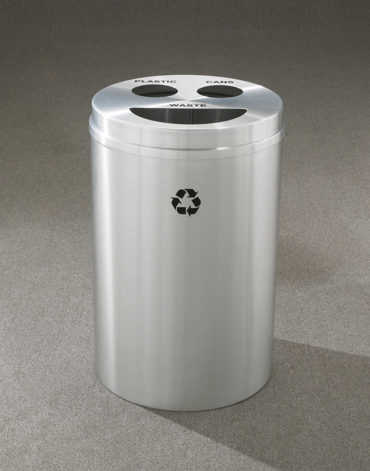 Glaro, Inc. RecyclePro Triple Stream 33 Gallon Recycling Bin | Wayfair