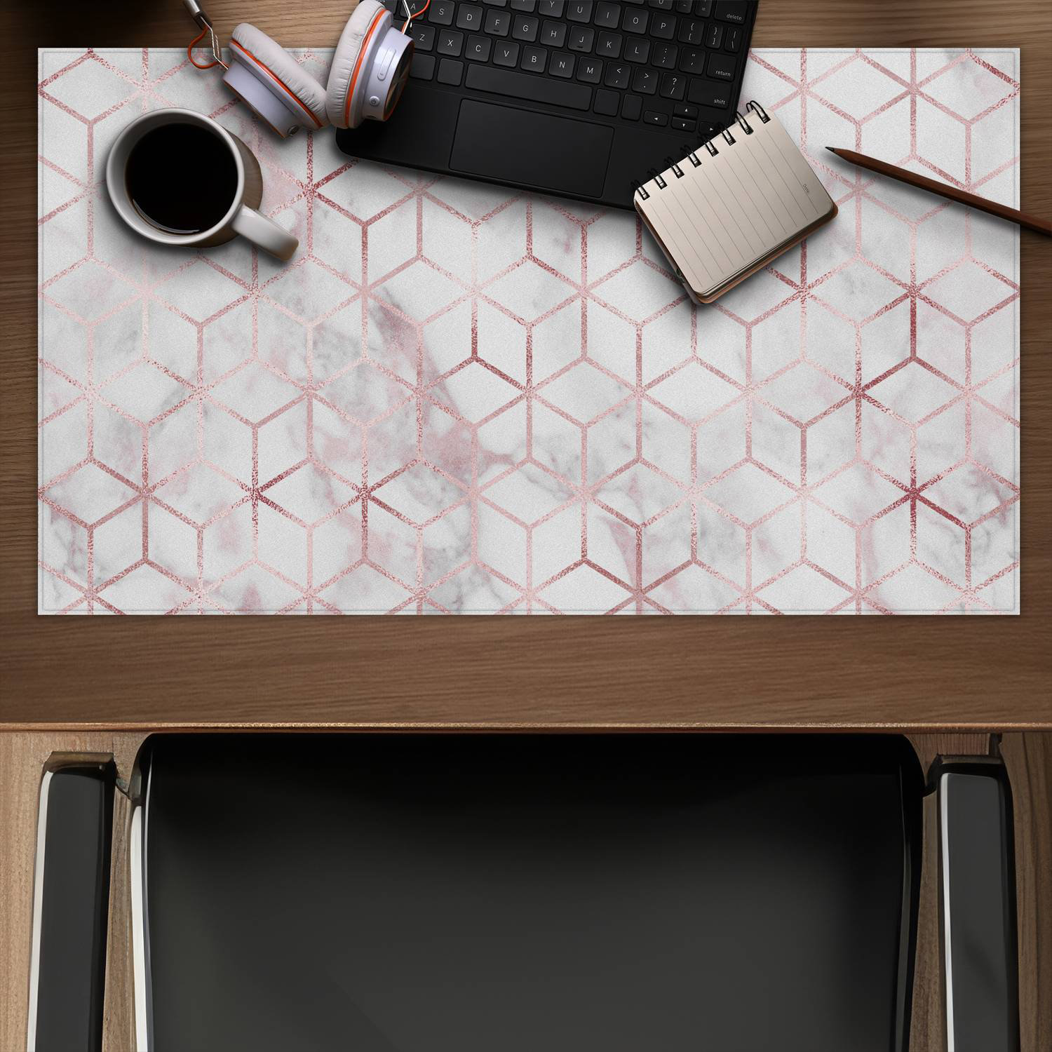 Begin Edition International Inc. Symmetry - 14.00"x24.25" Desk mat ...