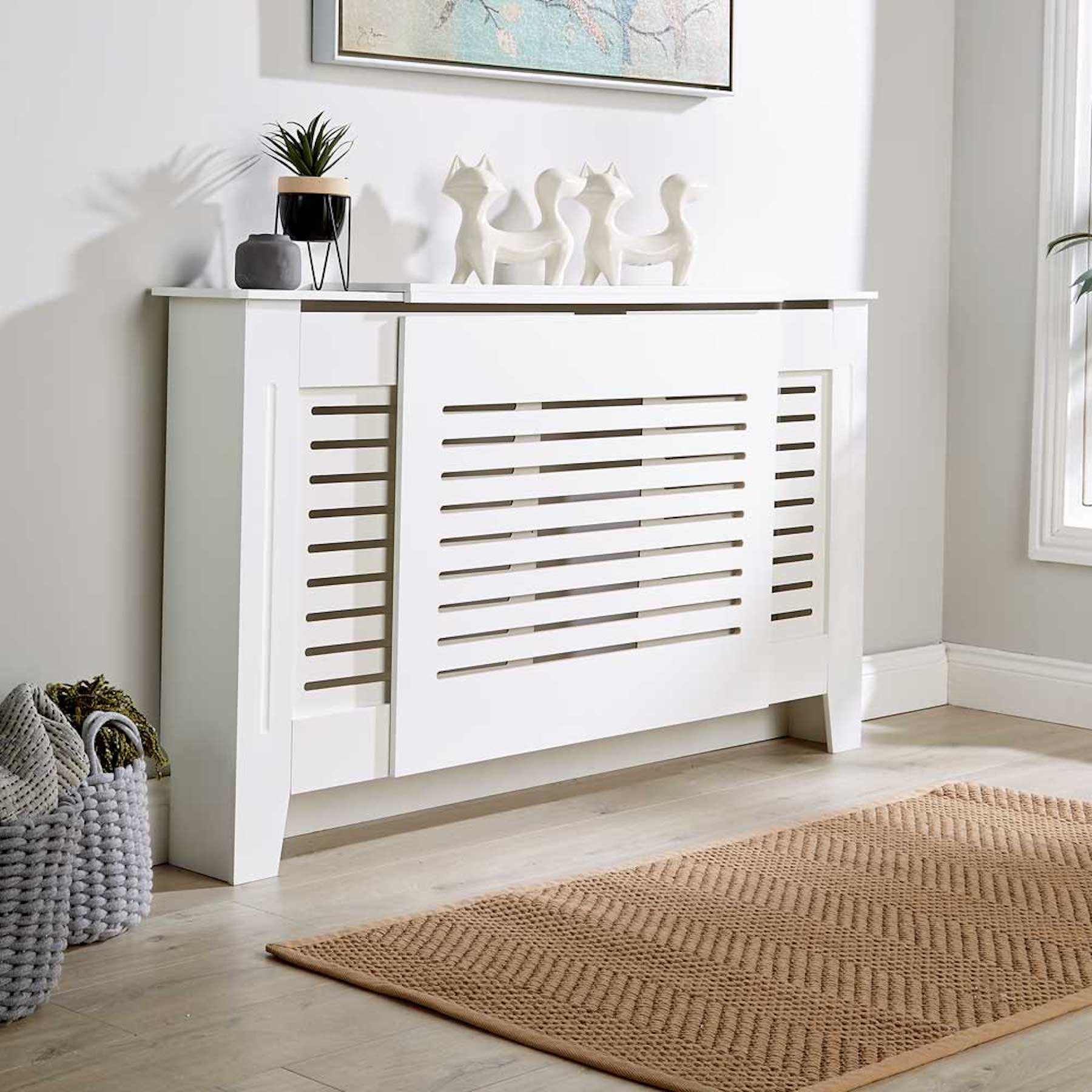 Belfry Heating Drew Extra Large Radiator Cover & Reviews | Wayfair.ie