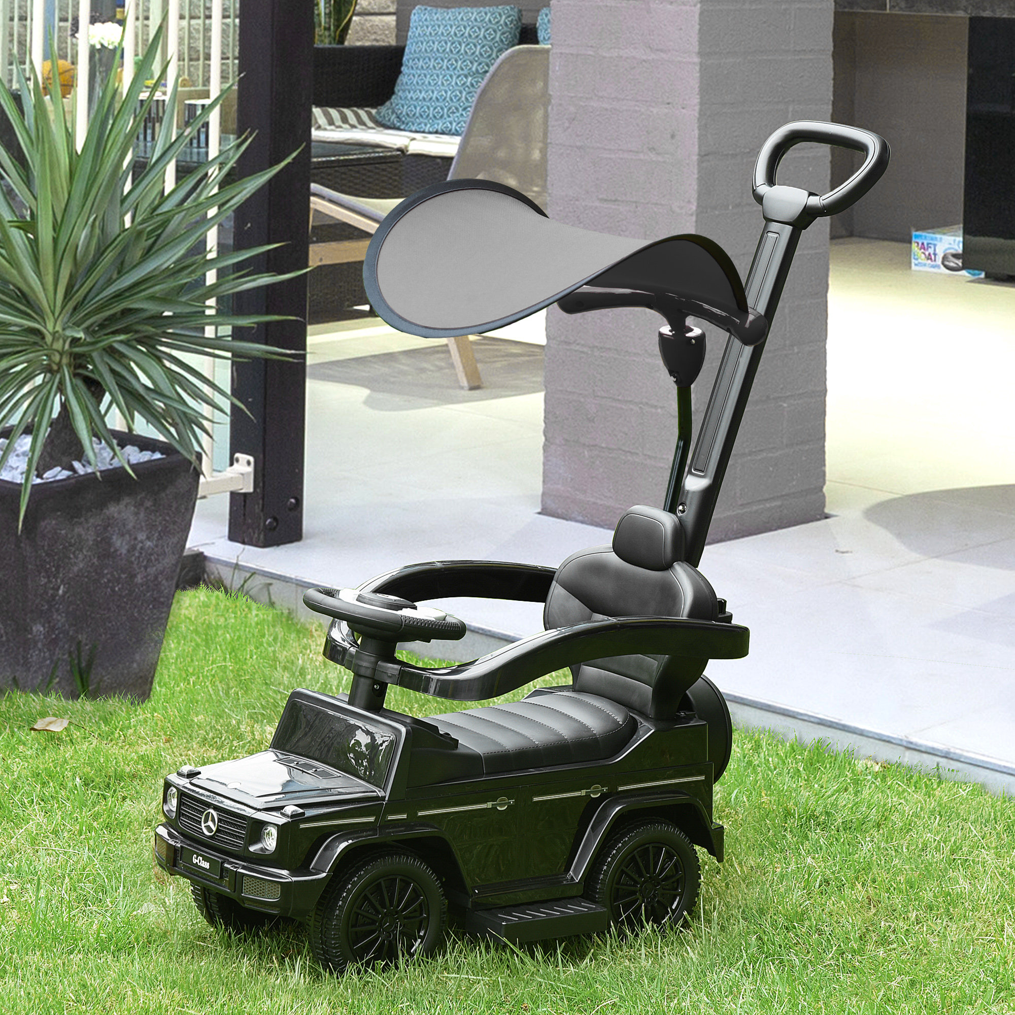 Aosom Compatible Ride-On Sliding Car G350 Walker Foot To Floor Slider ...