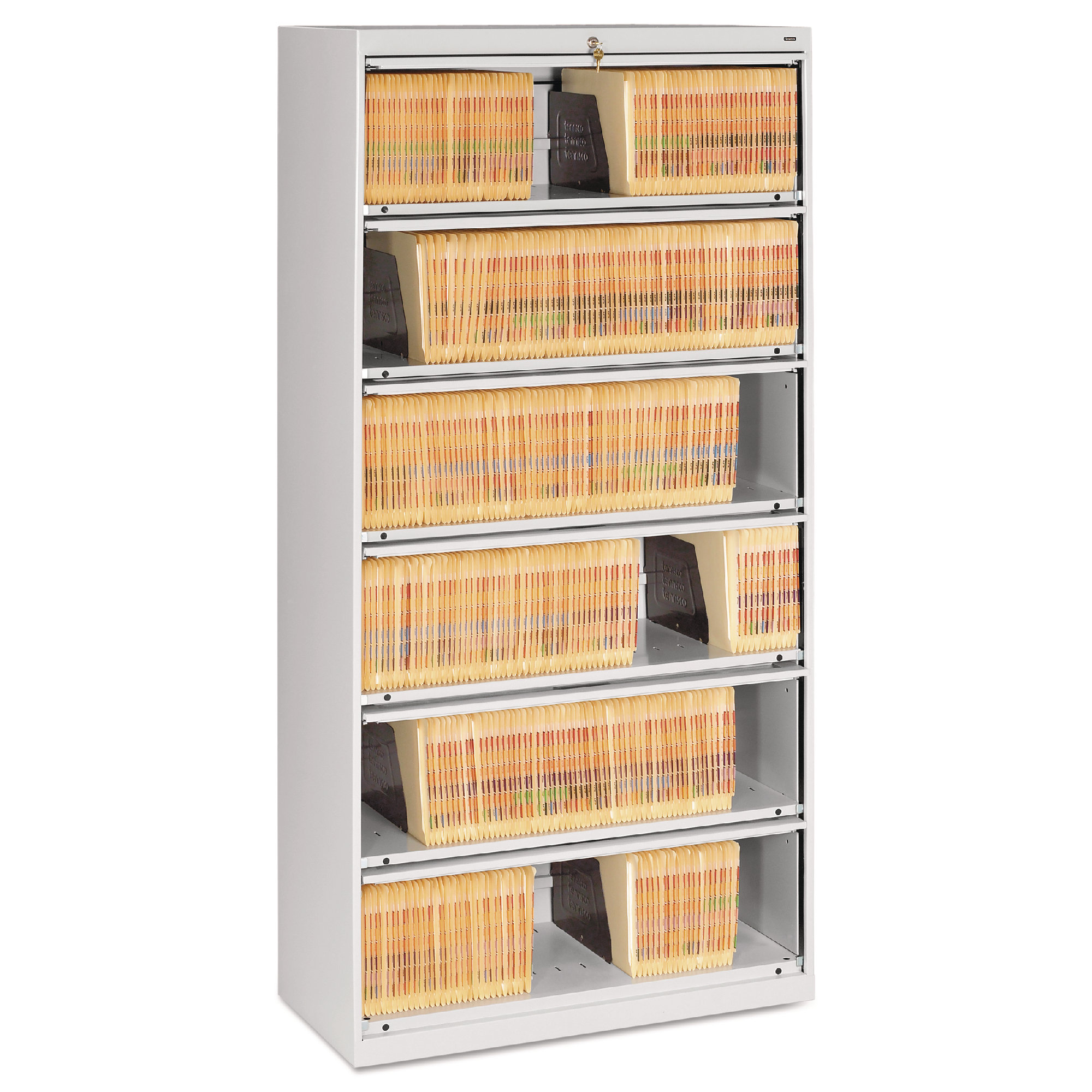 Loon Peak® Fixed Shelf Enclosed-Format Lateral File For End-Tab Folders ...