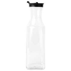 Wrought Studio™ 54Oz Clear Plastic Water Carafe Pitchers With White ...