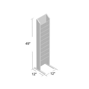 Darby Home Co Delia Wood Free Standing Magazine Rack & Reviews | Wayfair