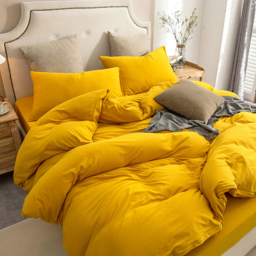 Yellow & Gold Bedding You'll Love | Wayfair