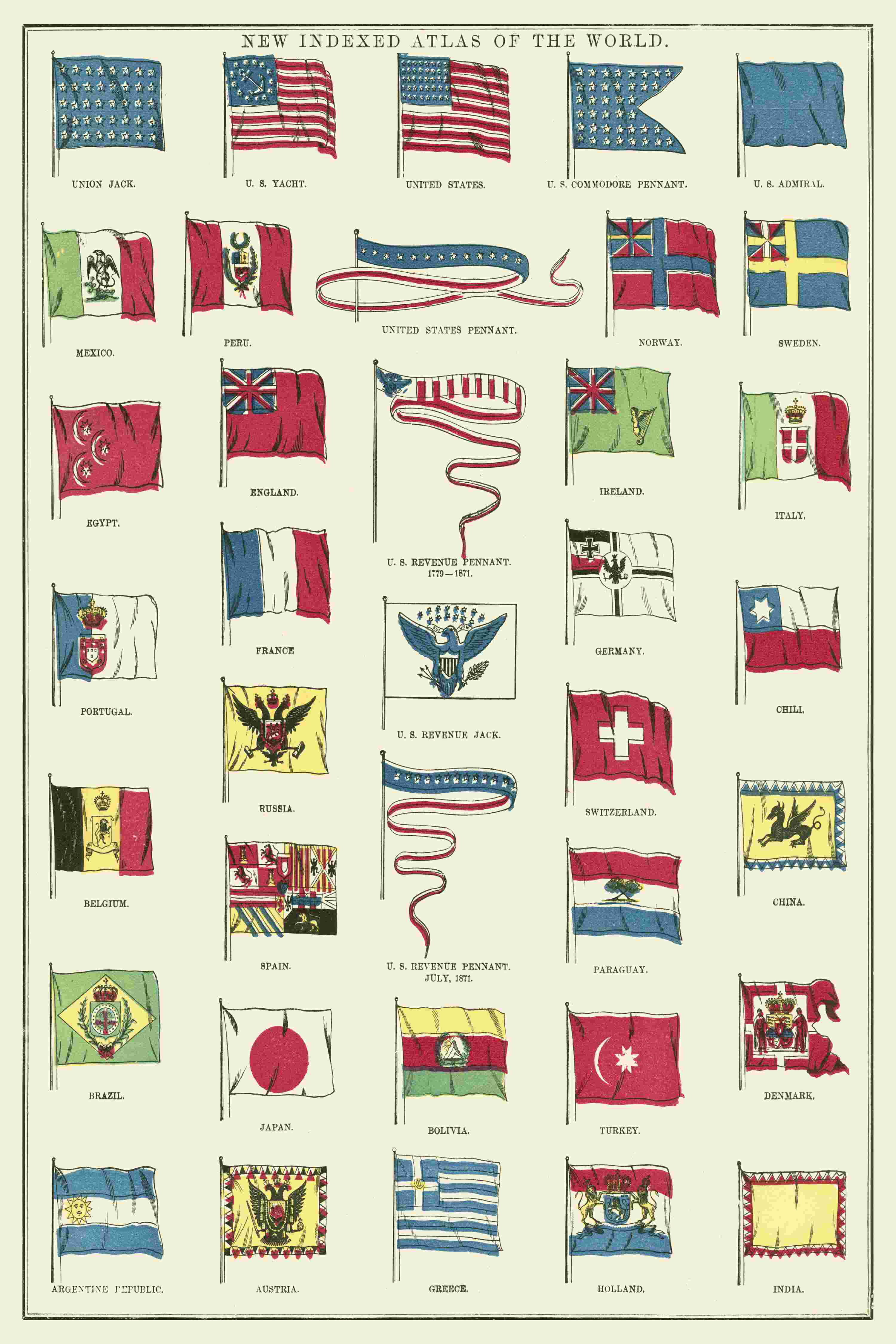 Trinx Flags Of All Nations I | Wayfair
