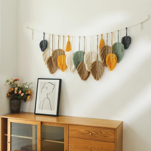Bungalow Rose Handmade Cotton Wall Decor | Wayfair