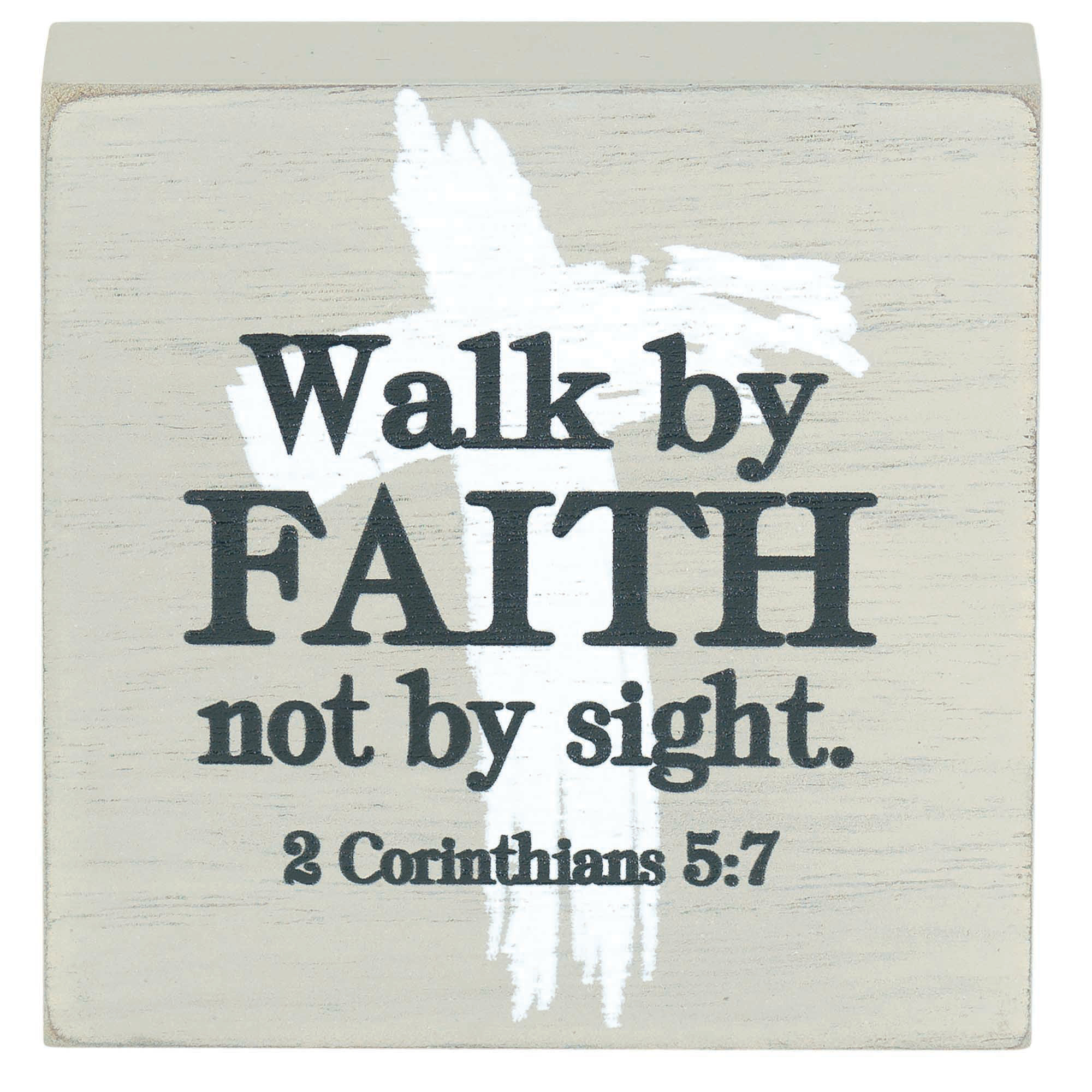 Trinx Tabletop Plaque Walk By Faith Grey - Wayfair Canada