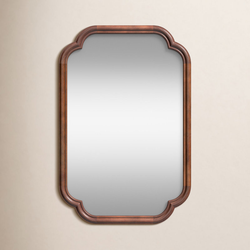Joss & Main Brandis Wooden Bathroom Wall Mirror & Reviews | Joss & Main