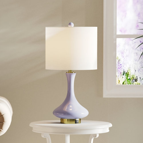 Purple Table Lamps You'll Love | Wayfair