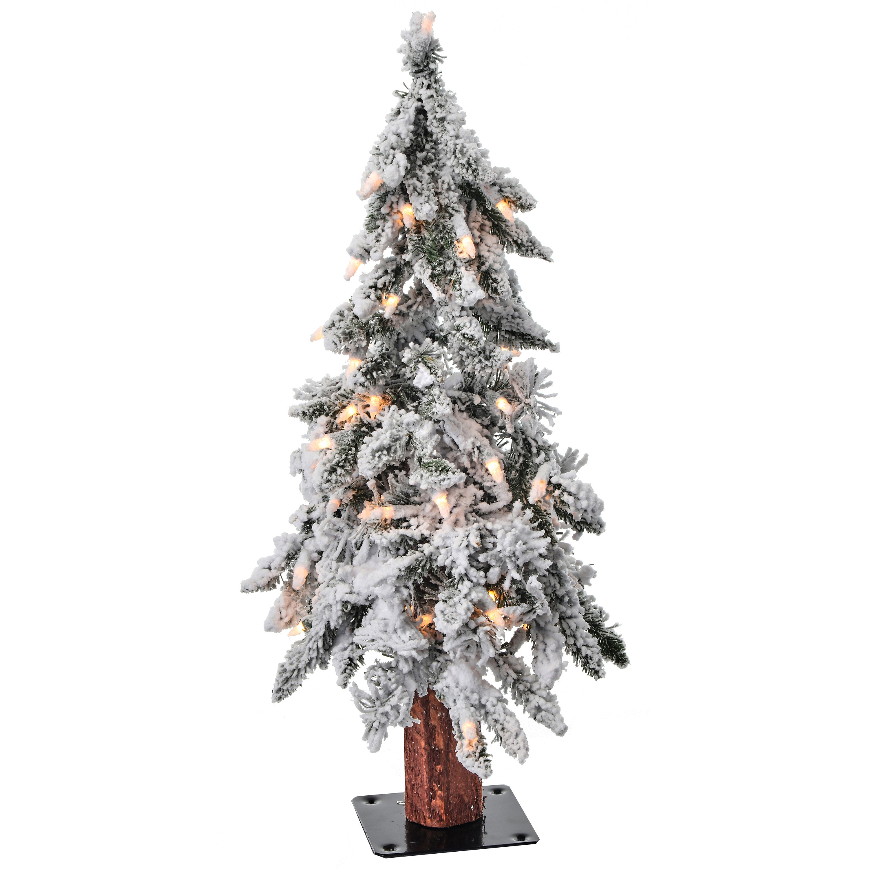 Regency International Twinkle lit Flock Elk Pass Alpine | Wayfair