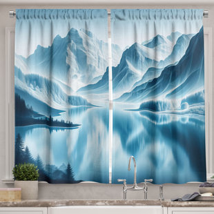 White Valances & Kitchen Curtains - Way Day Deals!
