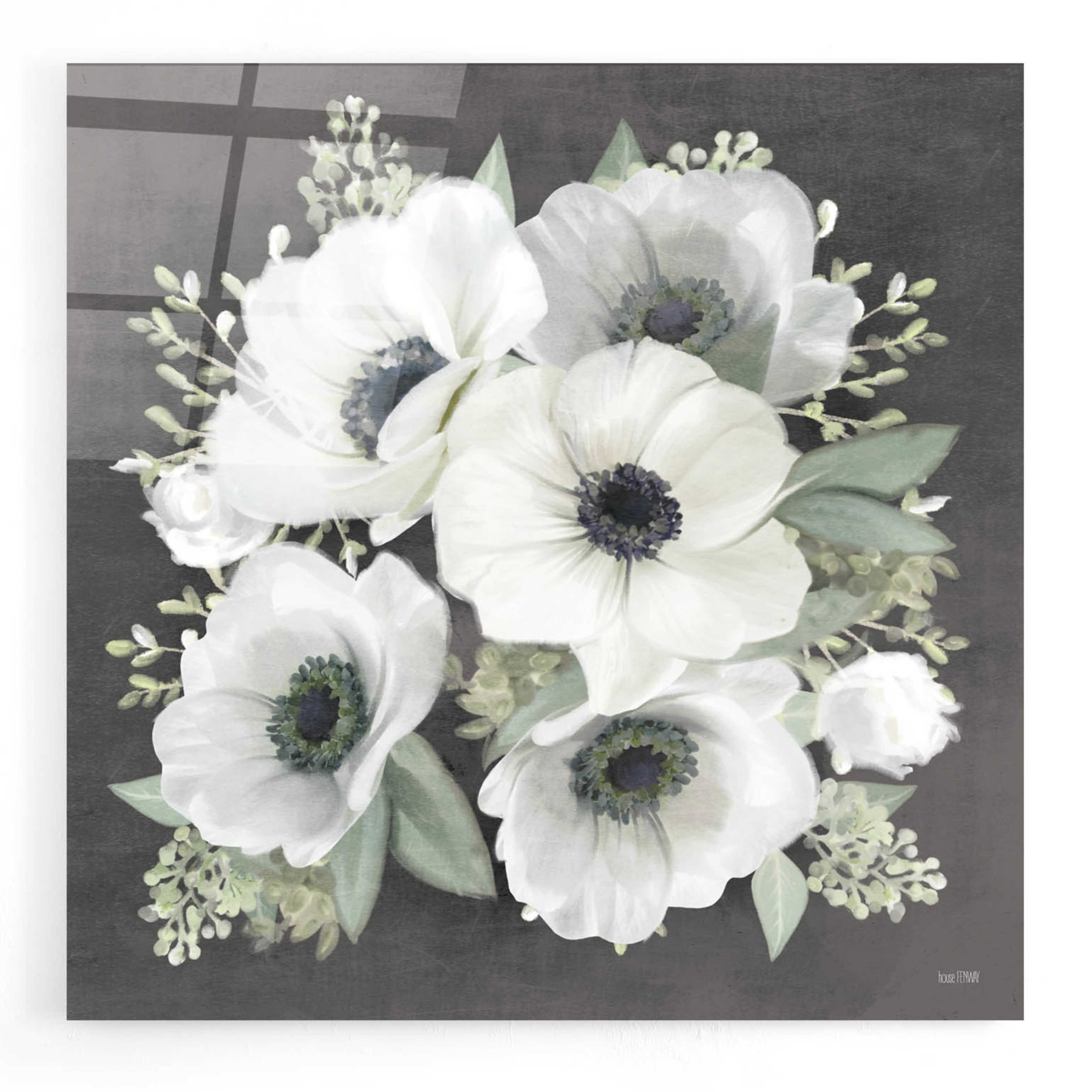 Red Barrel Studio® Anemone Square II by House Fenway - Unframed Print ...