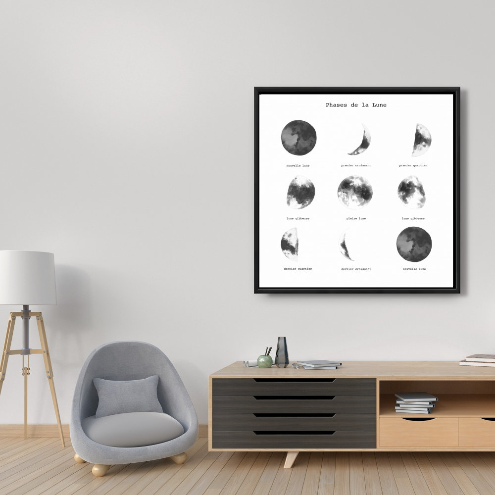 Begin Edition International Inc. Phases of the Moon - Minimalist ...