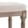 Ophelia & Co. Ironton Solid Wood Vanity Stool & Reviews | Wayfair