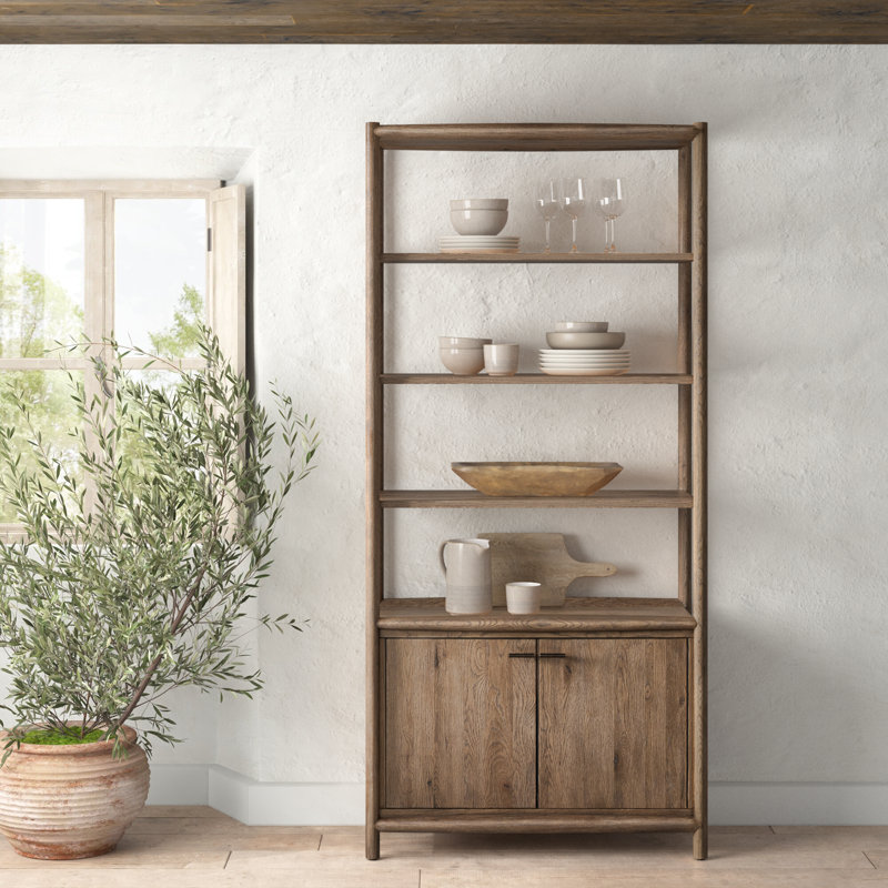 Birch Lane™ Cayenne Storage Bookcase | Wayfair