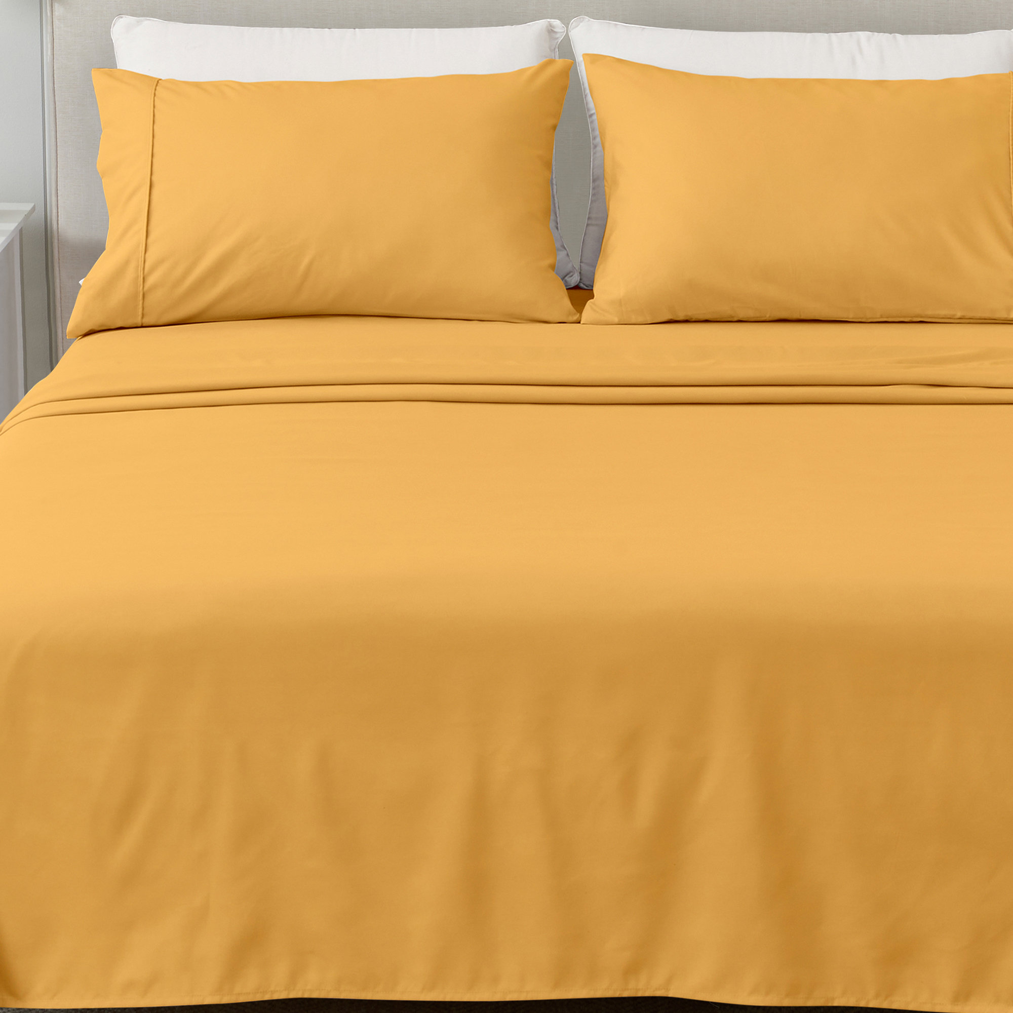 FreshFolds Ultra Soft Microfiber Solid Sheet Set & Reviews | Wayfair