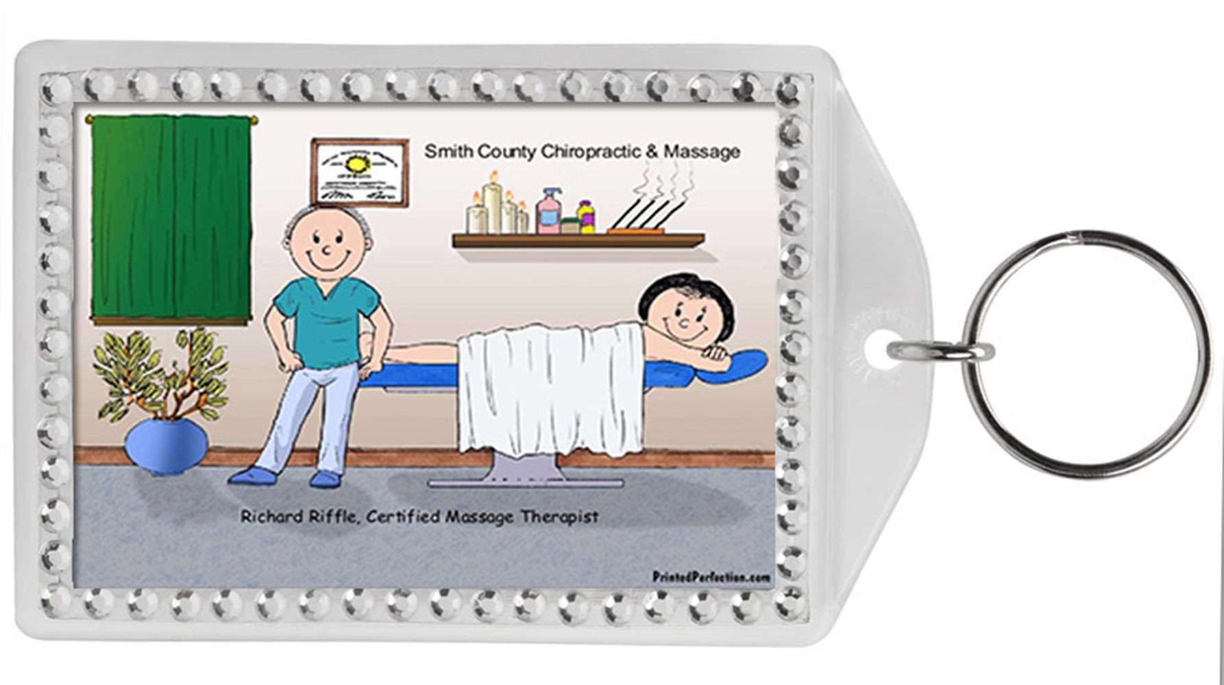 Printed Perfection Personalized Friendly Folks Massage Therapist - Male ...